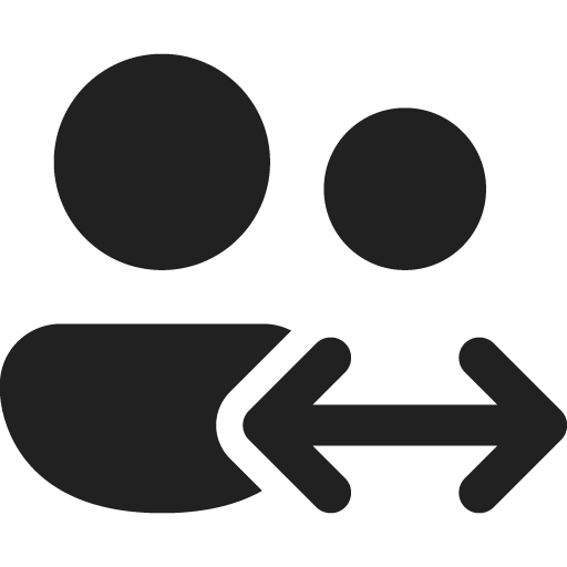 People swap icon svg png free download