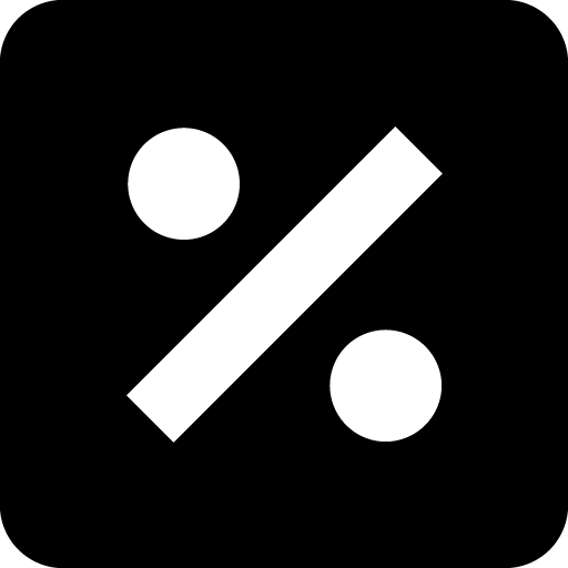 percent box - Download free icon