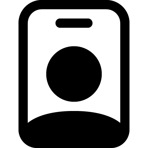 Person badge icon svg png free download