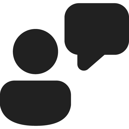 Person feedback icon svg png free download