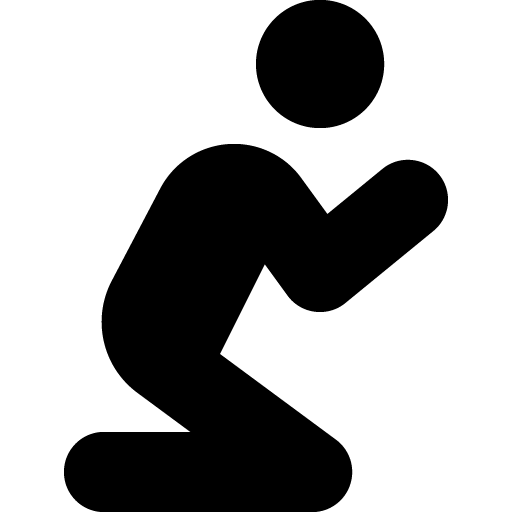 Person praying icon svg png free download