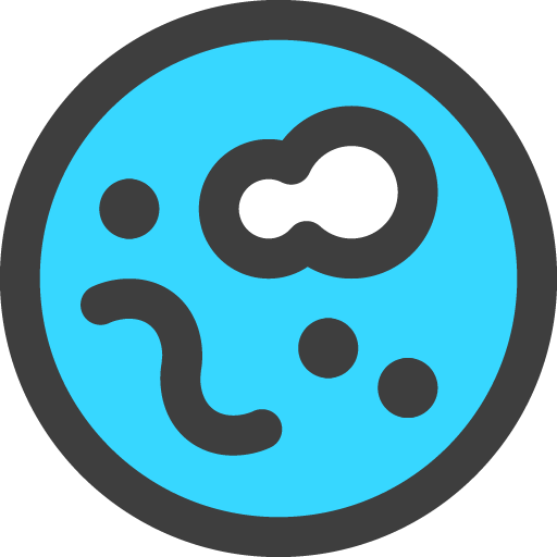 Petri dish lab equipment icon svg png free download