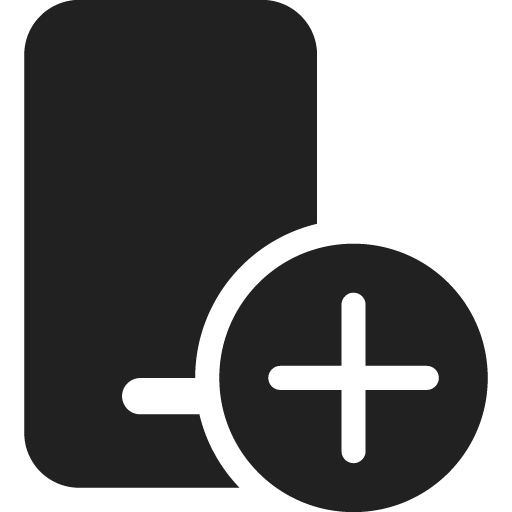 Phone add icon svg png free download