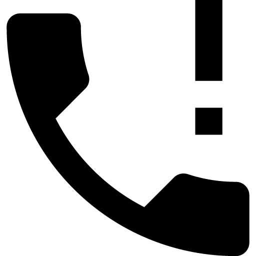 Phone alert icon svg png free download