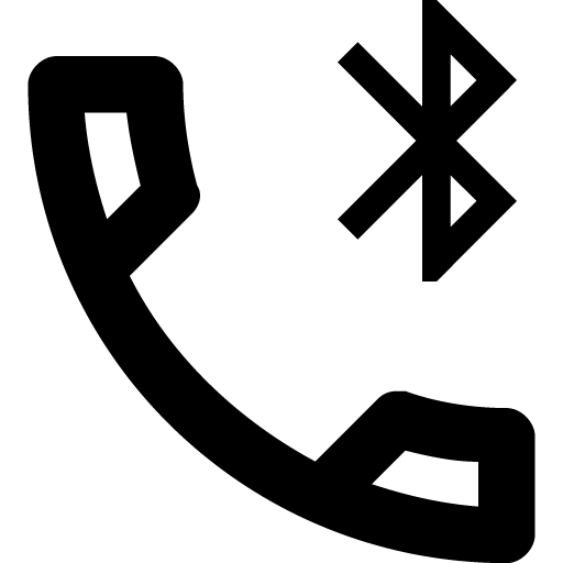 Phone bluetooth outline icon svg png free download