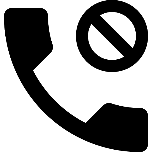 Phone cancel icon svg png free download