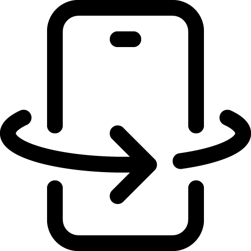 Phone flip icon svg png free download