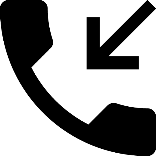 Phone incoming icon svg png free download - 7