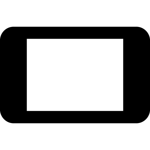 Phone landscape icon svg png free download