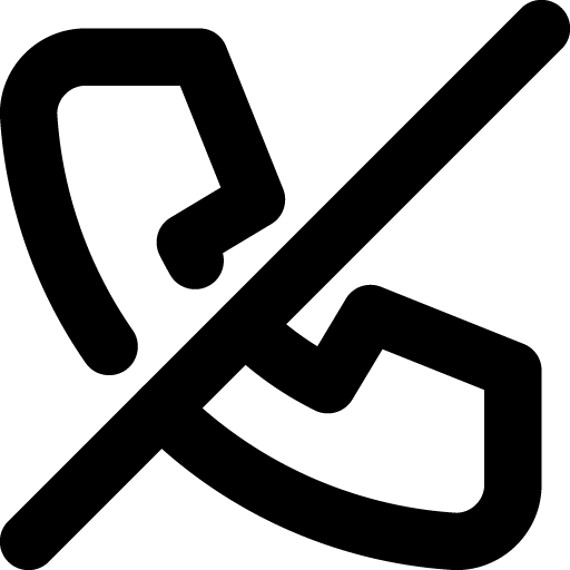 Phone off icon svg png free download - 3