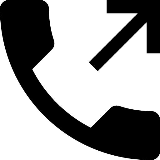 Phone outgoing icon svg png free download - 7