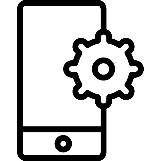 Phone settings icon svg png free download