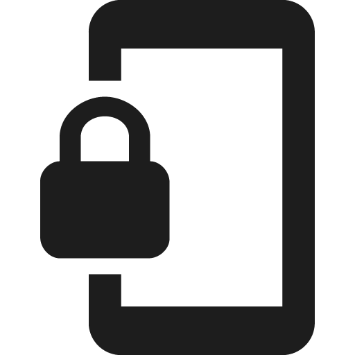 Phonelink lock icon svg png free download - 2