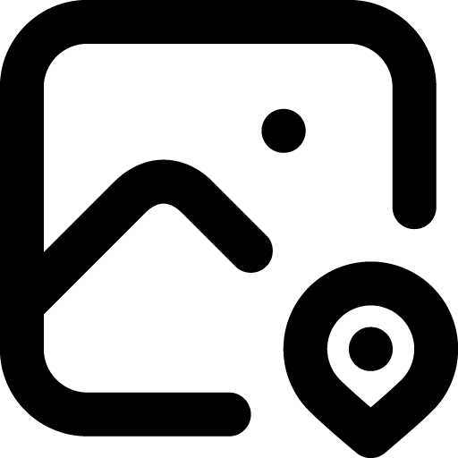 Photo pin icon svg png free download