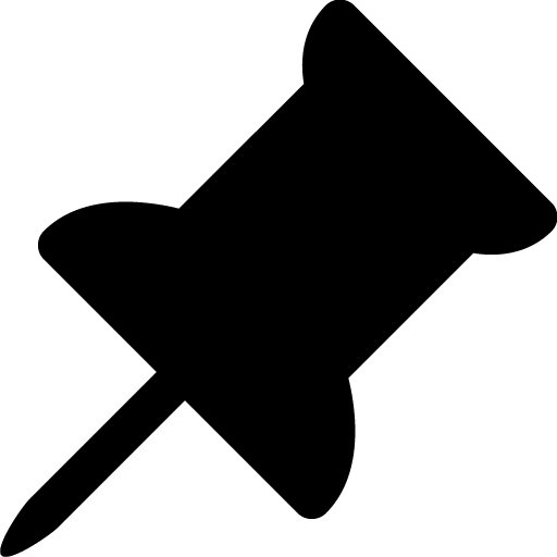 Pin angle fill icon svg png free download