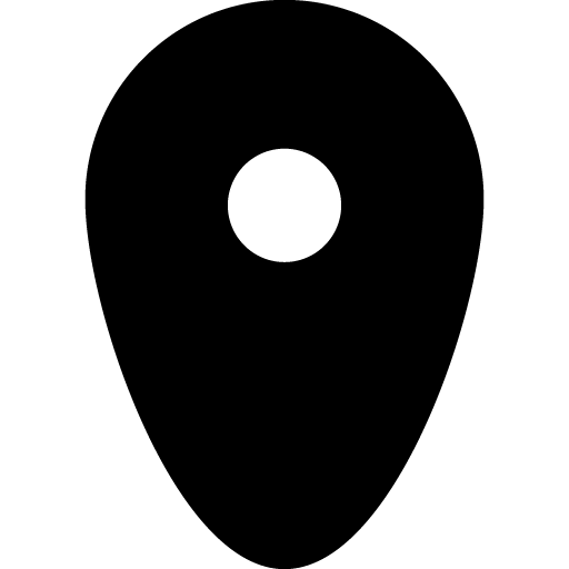 Pin fill rounded circle icon svg png free download