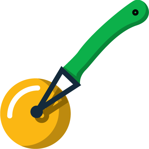 Pizza cutter icon svg png free download