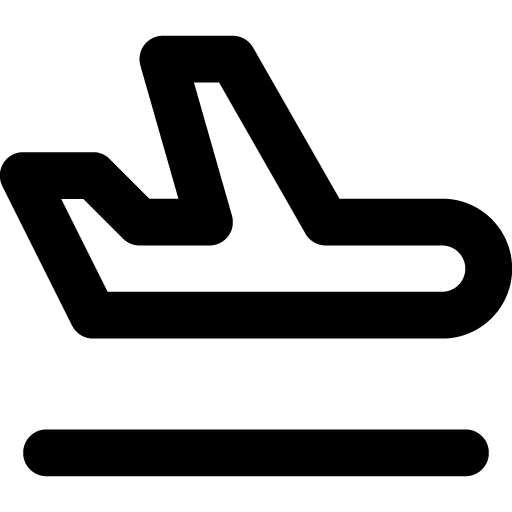 Plane inflight icon svg png free download