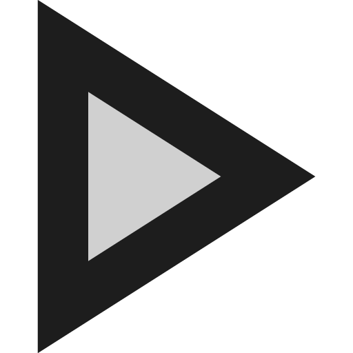 Play arrow icon svg png free download - 2