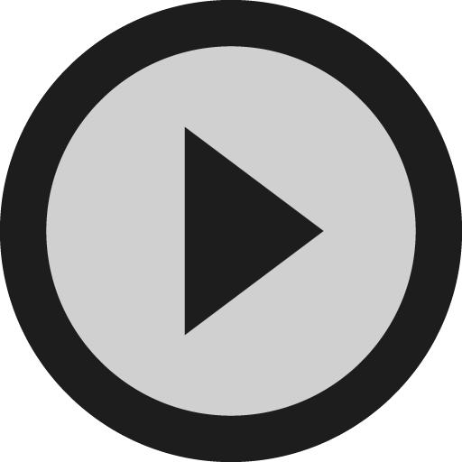 Play circle filled white icon svg png free download