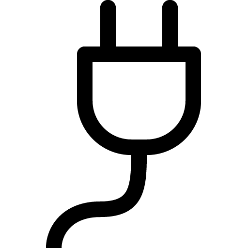 Plug icon svg png free download - 13