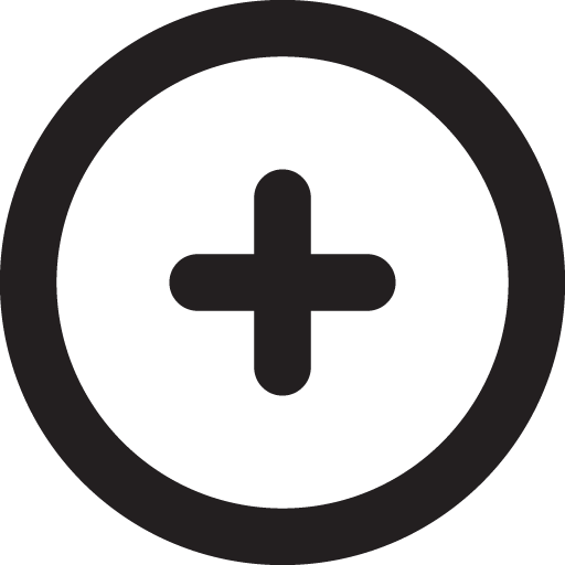 Plus circle outline icon svg png free download