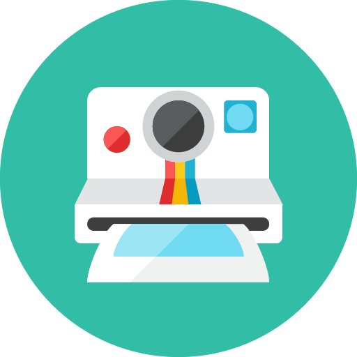 Polaroid icon svg png free download - 2