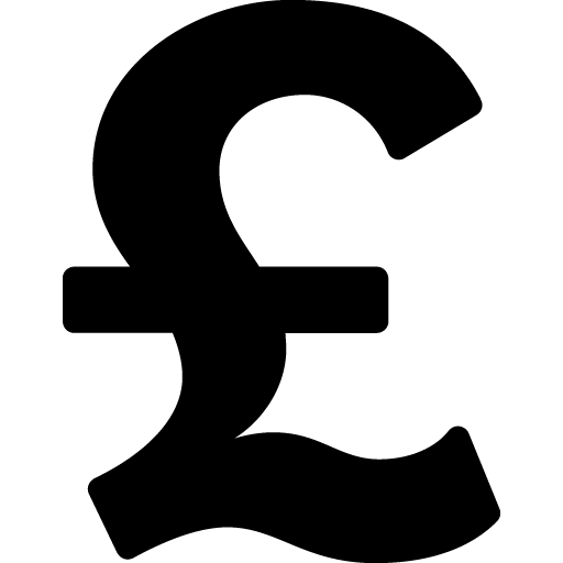 Pound icon svg png free download - 3