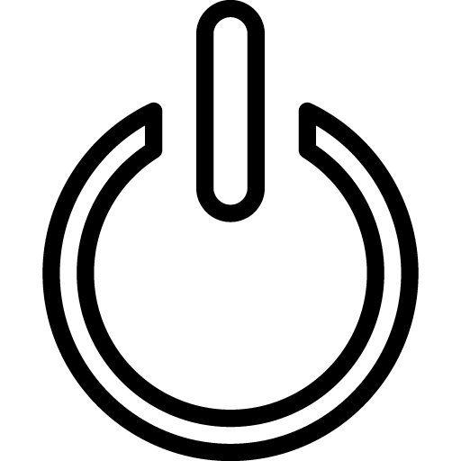 Power switch icon svg png free download - 2