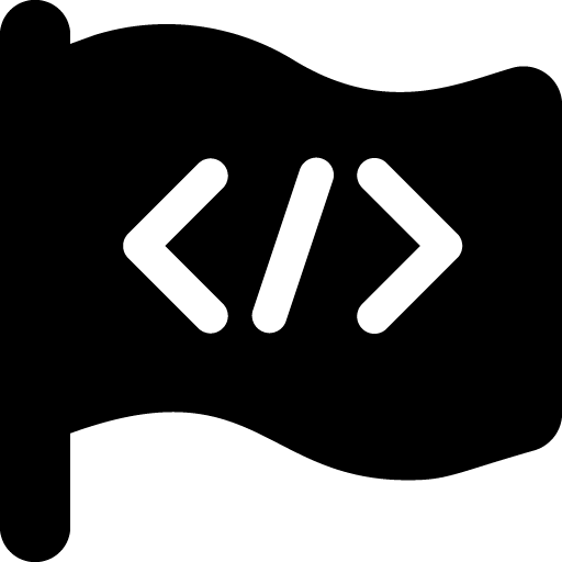 Programming flag icon svg png free download - 3