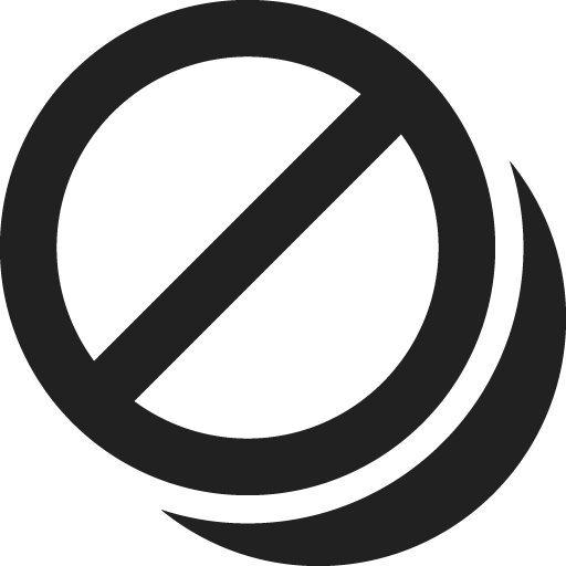 Prohibited multiple icon svg png free download