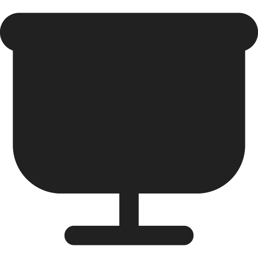 Projection screen icon svg png free download - 2