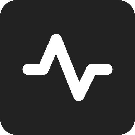 Pulse square icon svg png free download