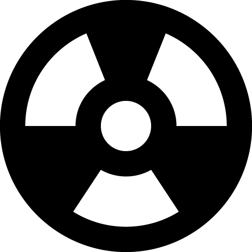 Radioactive circle icon svg png free download