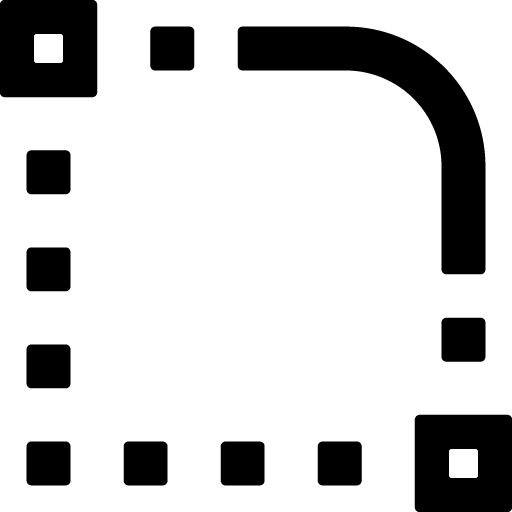 Radius setting icon svg png free download