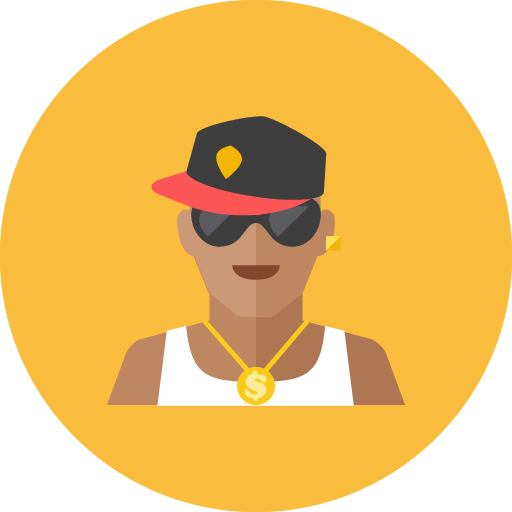 Rapper icon svg png free download