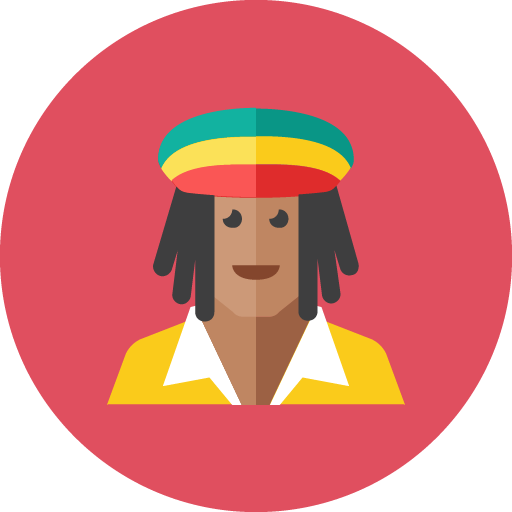 Rasta icon svg png free download