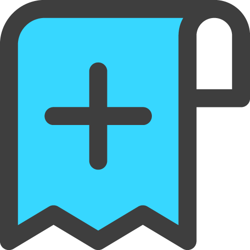 Receipt add icon svg png free download - 2