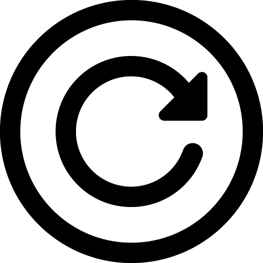 Reload circle outline icon svg png free download