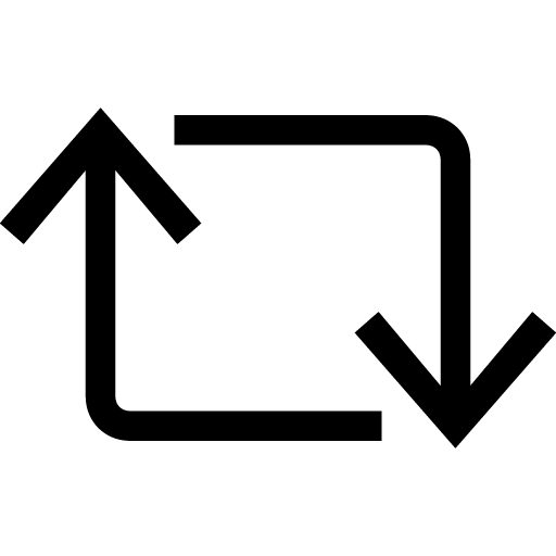 Retweet icon svg png free download - 6