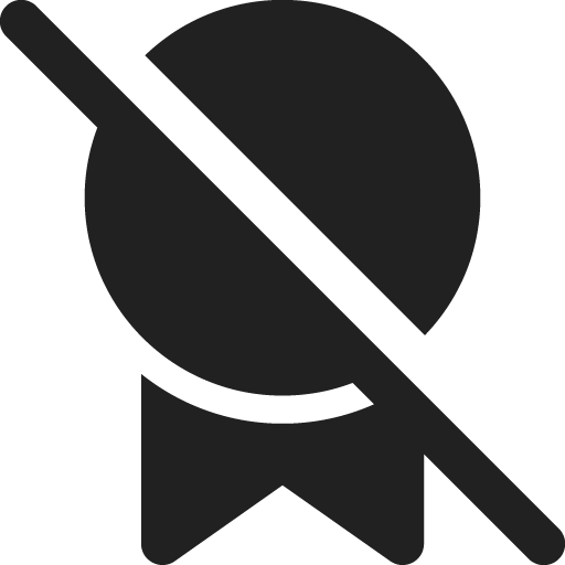 Ribbon off icon svg png free download