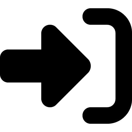 Right to bracket icon svg png free download