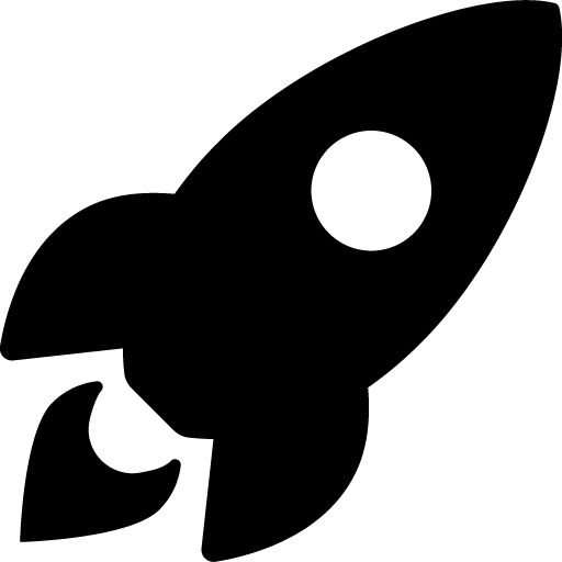 Rocket sharp icon svg png free download