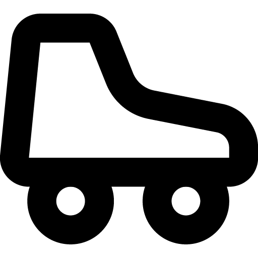 Roller skating icon svg png free download