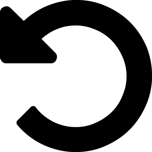 Rotate left icon svg png free download - 2