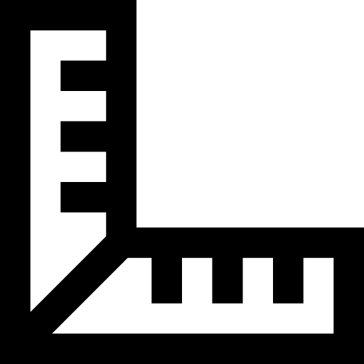 Ruler combined icon svg png free download