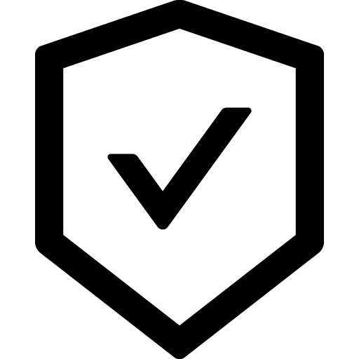 Safety certificate icon svg png free download - 2