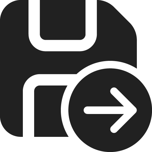 Save arrow right icon svg png free download