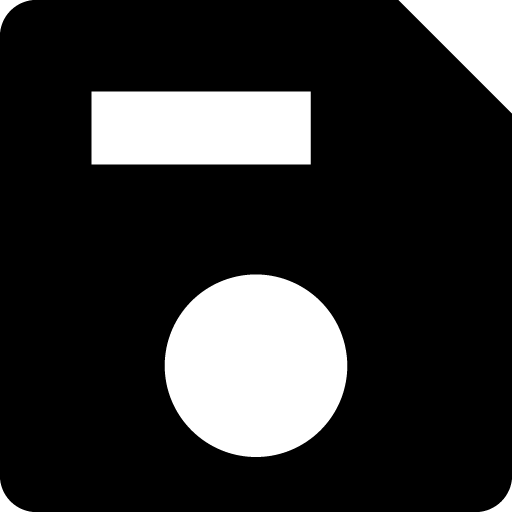 Save sharp icon svg png free download