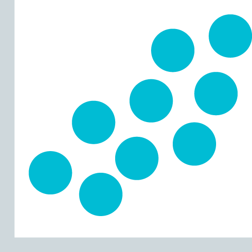 Scatter plot icon svg png free download